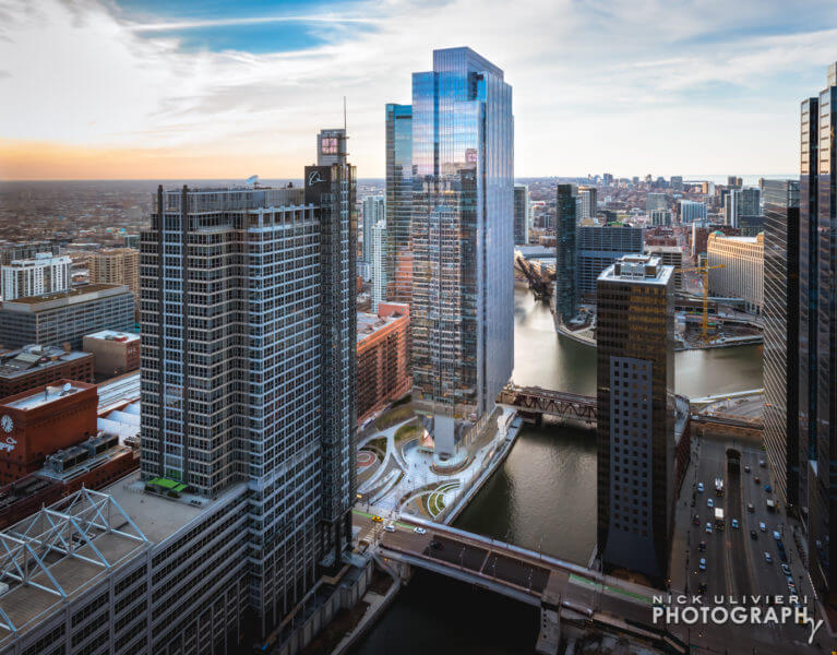 Architectural Photos of 150 N. Riverside in Chicago